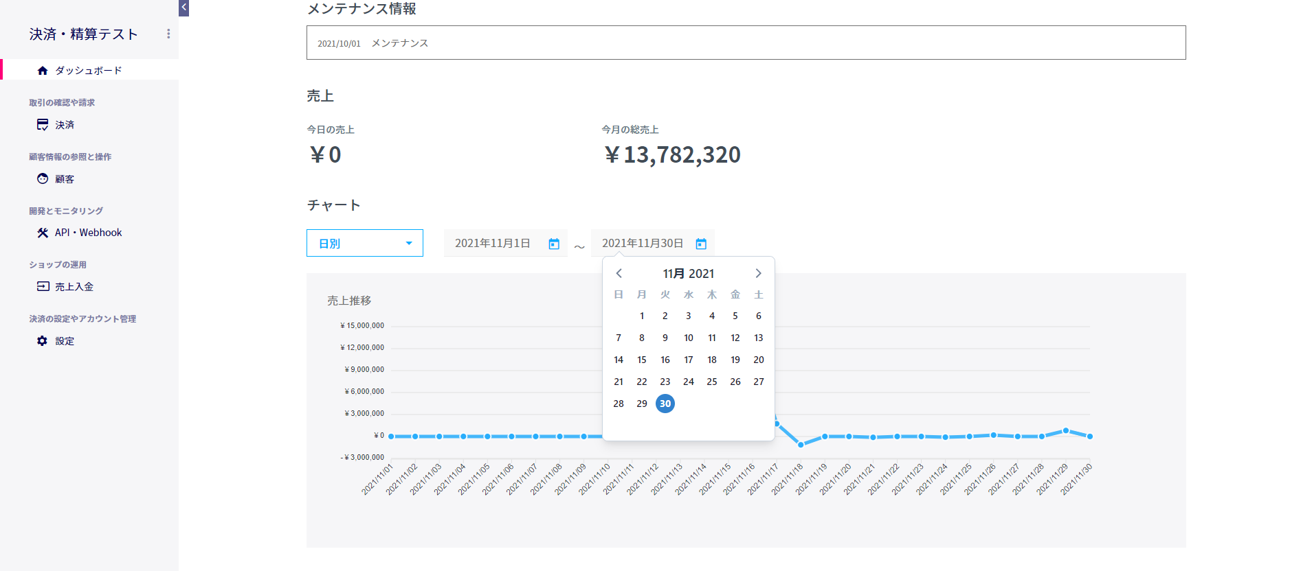 fincode Docs/API reference
